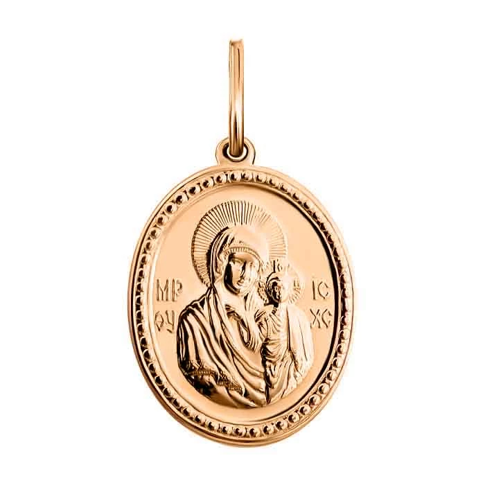 Золота підвіска ладанка арт 100040 ціна 0 грн фото купити в