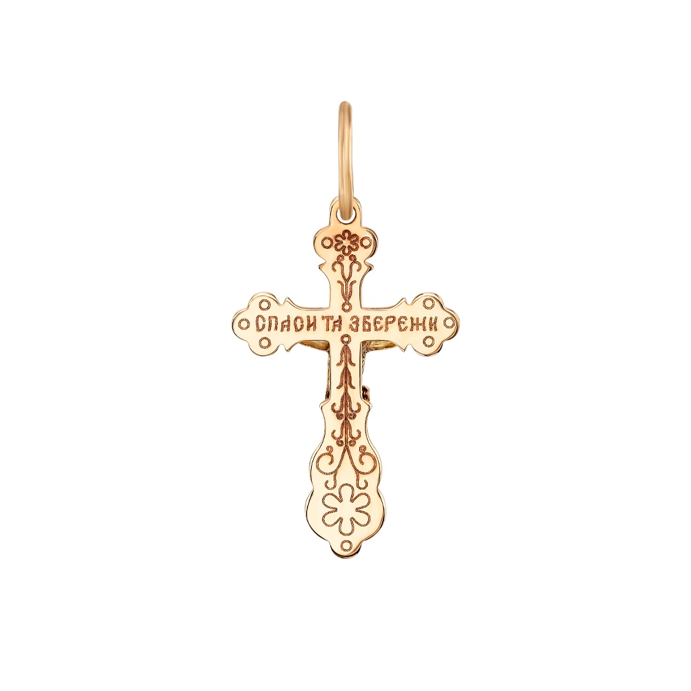 Золотий хрестик (арт. 230030) ціна - 2377.44 грн, фото - купити в ...